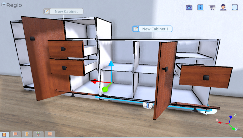 Cabinet planner - MRegio